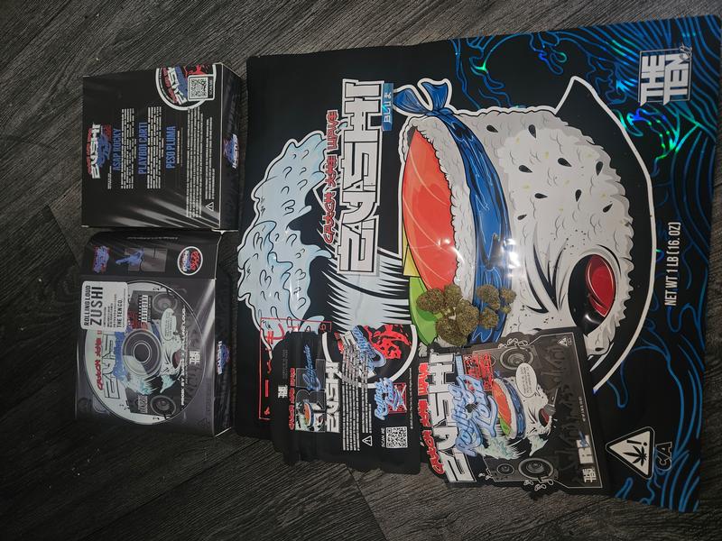 Tenco blue zushi dispensary packs cali rolling loud dr
